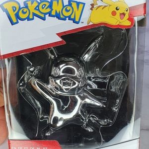 Pokemon | Toys | Pokemon Pikachu 25 Years Silver Figure | Poshmark